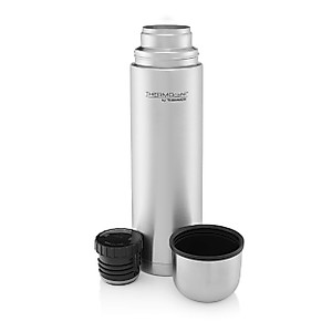 Thermos 181091 Thermocafe Stainless Steel Flask, 1-Liter