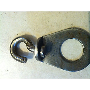 Montree Shop Heavy Duty Rebar Stake Swivels (1 dz with Rivets) Traps Trapping trapline Needs