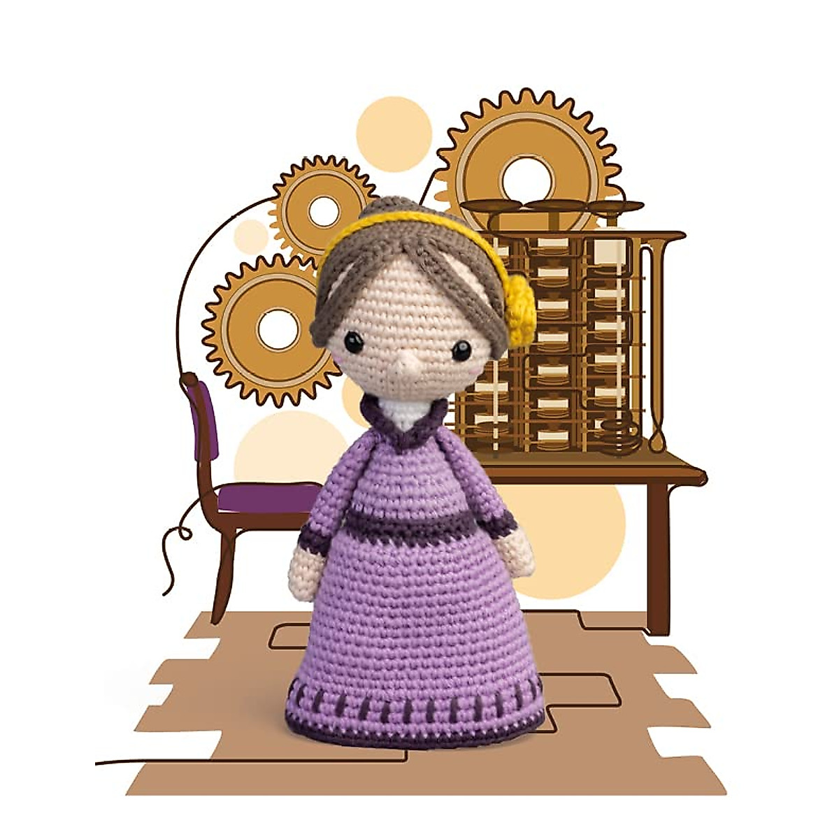 More Crochet Iconic Women: Amigurumi patterns for 15 incredible women who changed the world