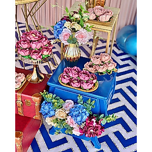 Handmade Paper Truffle Cups | Truffle Liners | Truffle Wrappers | Fominhas | candy cups for chocolate | Forminhas de Brigadeiro | candy liners - Pack of 30 - Truffilio (Paper, Peony Dusty Rose)