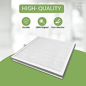 Homeland Goods Replacement Filter Compatible with PureZone Pure Enrichment 3-in-1 Air High-Efficiency H13 Grade True HEPA Purifier Part No PEAIRFIL 2-Pack