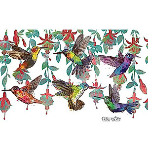 Tervis Colorful Hummingbirds Triple Walled Insulated Tumbler Travel Cup Keeps Drinks Cold & Hot, 20oz Legacy, Stainless Steel