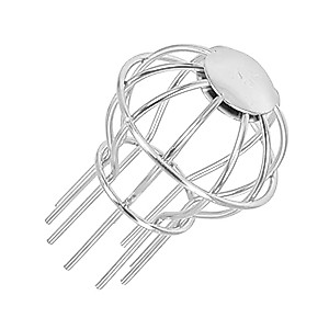Alipis 2 pcs Basket Hair Plugs Anti Outdoor Cleaning Leaves Grate Catcher Cover Other Balcony Floor for Backyard Garden Guard Stainless Strainer Seeds Cap Stopper Tools Round Anti-