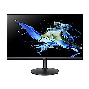 Acer CB242Y bmiprux 23.8" Full HD (1920 x 1080) IPS Frameless, VESA Mounting, Rotating Portrait & Landscape, Tilt, Professional Office Monitor | Display Port, HDMI & USB Type-C (15W) Ports, Speakers
