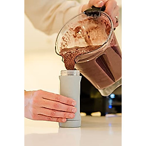 Non Squeeze, No Mess Baby Food Bottle (Blue)