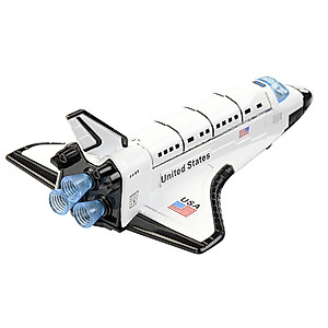 Aeromax Pull Back Space Shuttle, Boxed Die Cast, White