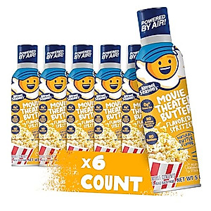 Kernel Season's Movie Theater Butter Spritzer, 5oz Bottles, Butter, 5 Ounce (Pack of 6)