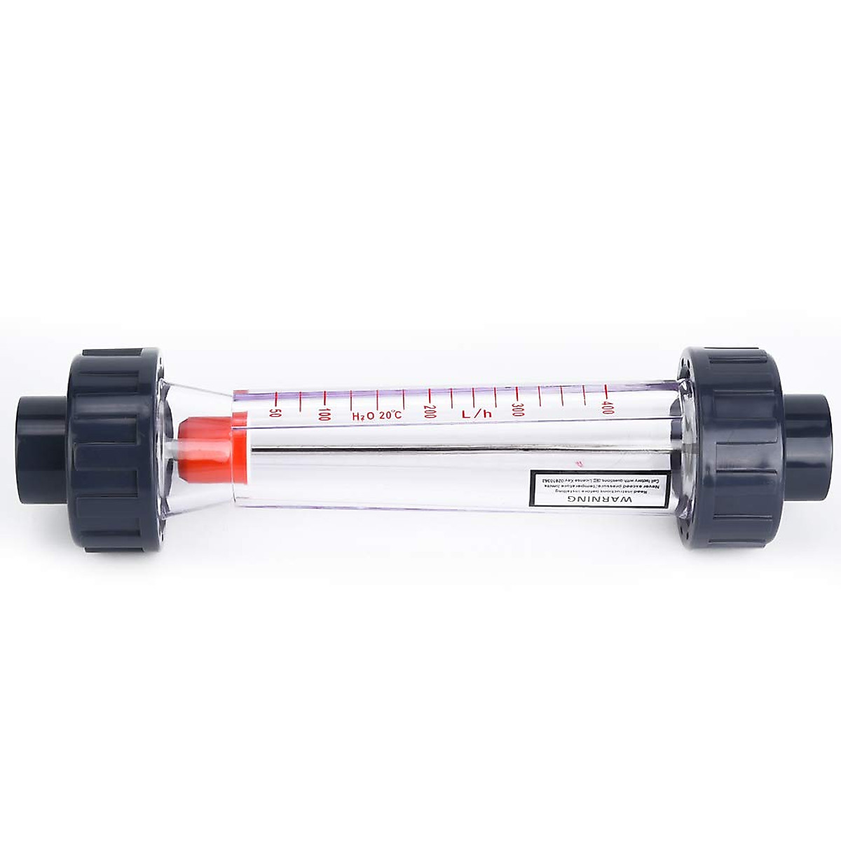 LZS-20（D）Liquid Flowmeter 40-400L/H Liquid Flowing Rate Gauge 25mm/1in Liquid Flowing Meters High Accuracy Water Rotameter Hydraulic Valve Fittings