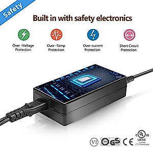 TAIFU AC Adapter Charger for 16V Fujitsu ScanSnap iX500, iX500 Deluxe, iX500 Deluxe Bundle Duplex Desk Scanner Mac PC P/N: PA03656-B305 PA03656-B005 PA03656-B015 PA03656-B205 Power Supply PSU Mains