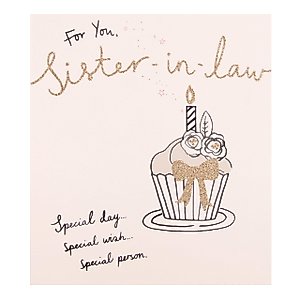Hallmark Sister in Law Birthday Card Special Wish - Medium