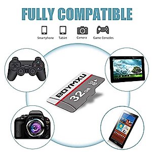 TF Memory Card 32GB,BOYMXU TF Card with Adapter,High Speed Memory Card Class 10 Memory Card for Phone Camera Computer-2 Pack
