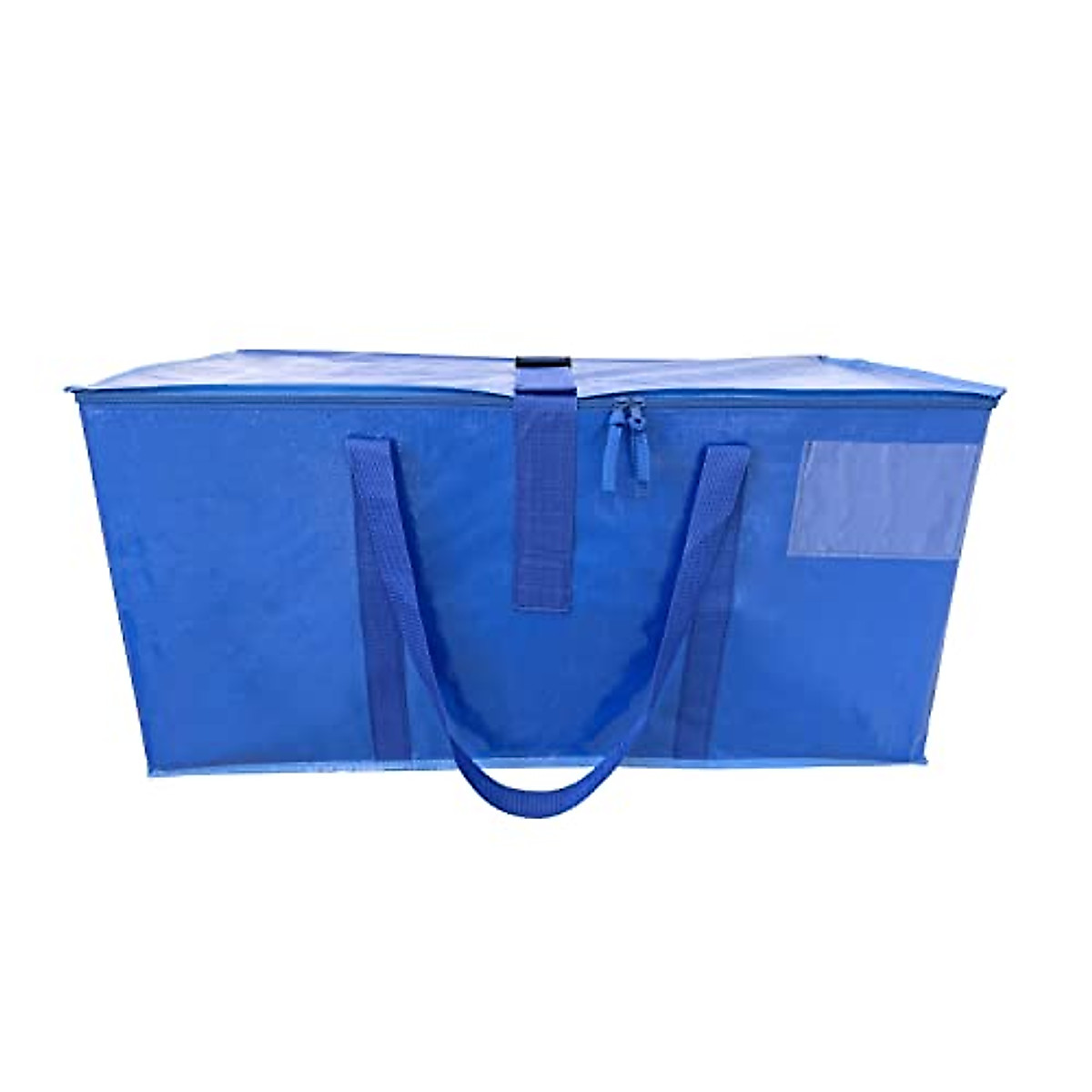 Extra Large Storage Bags with Zipper for Clothes, Toys, Blankets, Moving, Comforters, Dorm Storage, Closet Organization - Space Saving Bags, Reusable (Set of 6)