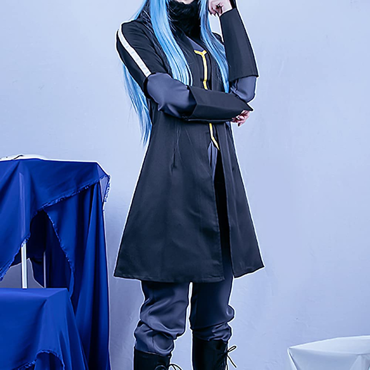 Nozfeon Rimuru Cosplay Costume,Rimuru Tempest Costume Rimuru Cosplay Outfit Mask Halloween