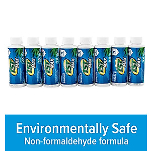 Camco TST MAX Ocean Scent Singles - Eliminates Odors and Aids in Breaking Down Holding Tank Waste - Includes (8) 4oz. Bottles (41610)