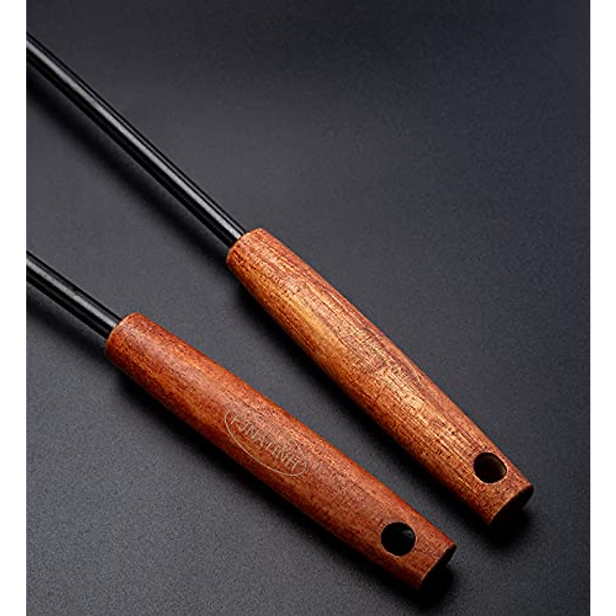 Spatula & Ladle Wok Tool Set, 14.2-15 inches wok utensils, Stainless Steel wok spatula