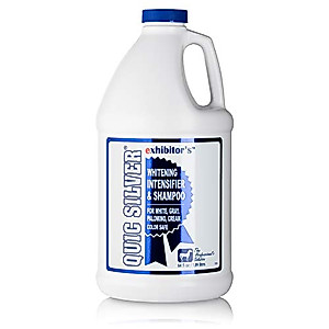 exhibitor's Quic Silver 64 Ounce Quic Sheen 16 Ounce Value Pack Revolutionary Shampoo for Dogs and Horses for The Ultimate Value