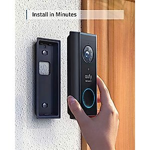 eufy Security, Wireless Add-on Video Doorbell with 2K Resolution, 2-Way Audio, Simple Self-Installation, HomeBase 1, 2, 3 or E Required