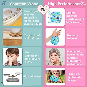 Baby Tooth Fairy Keepsake Box Kids Teeth Storage Box Tooth Holder Organizer with a Tweezers Kids Gift for Baby Shower Christmas Birthday Keep The Childhood Memory(Blue)