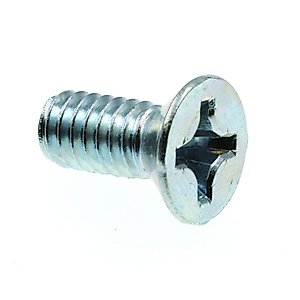 Prime-Line 9001536 Machine Screws, Flat Head, Phillips Drive, #12-24 X 1/2 In., Zinc Plated (75 Pack)