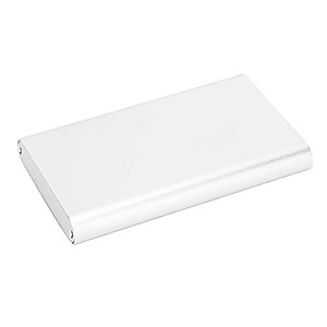 Anticorrosion 13x61x100mm Aluminum Alloy Enclosure Electronic Case for Industrial Equipment Shell(Sandblasted Oxidized Silver)