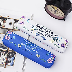 Mr. Pen- Pencil Pouch for Bible Study, 2 Pack, Small Pencil Case, Pen and Highlighter Case, Pencil Bag, Pencil Cases for Gifts, Bible Study Supplies, Pen Case, Bible Journaling Supplies