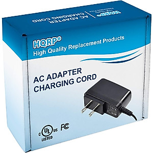 HQRP 5V AC Adapter Works with Phonak Compilot, Compilot II, Compilot Air II, Remote Mic, Base Station, TV Link II Power Supply Cord Charger + HQRP Euro Plug Adapter
