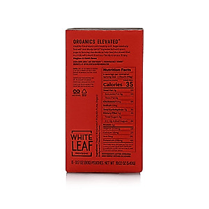 White Leaf Provisions Biodynamic & Organic Baby Food/Snacks — 12 x 3.17 Oz Pumpkin & Nectarine Unsweetened Baby Puree Pouches — Squeezable Baby Food & Toddler Snack