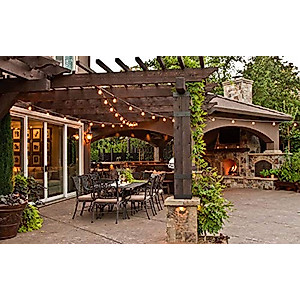 Magictec Solar String Lights, LED S14 Solar String Light Outdoor Waterproof Lighting Decoration Energy Saving Hanging Decor for Garden, Balcony, Porch, Backyard or Camp Tent 27 ft