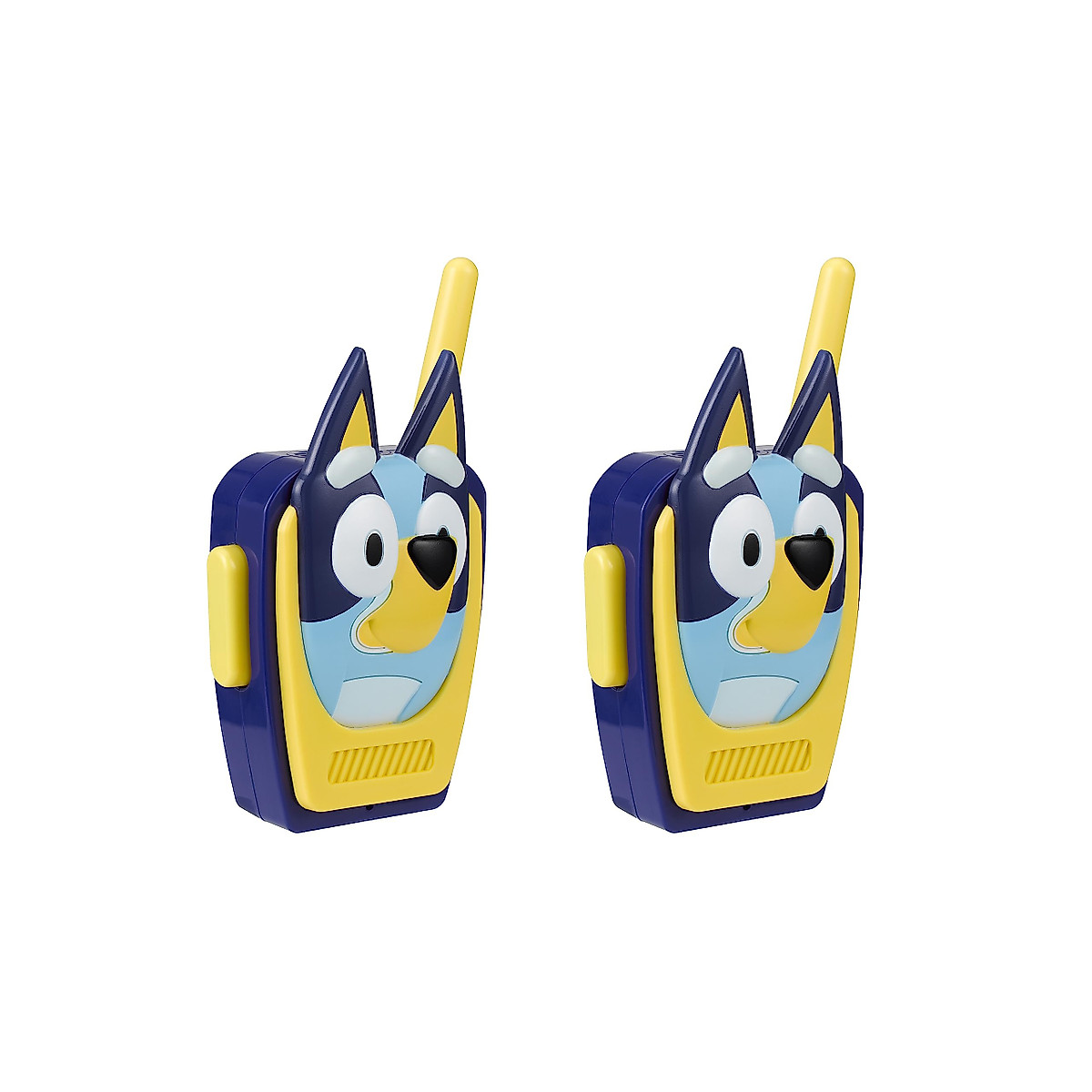 ekids Bluey Toy Walkie Talkies for Kids, Indoor and Outdoor Toys for Kids and Fans of Bluey Toys for Boys and Girls
