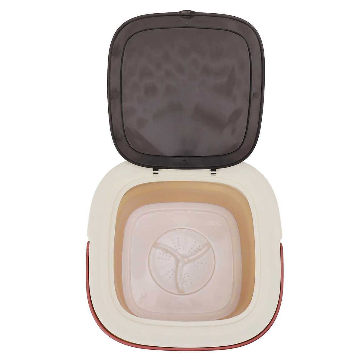 Portable Washing Machine, Mini Foldable Washer and Spin Dryer with Drain Bucket, Lightweight for Outdoor, Apartment, Laundry, Camping, RV, Travel, Underwear, (US Plug)