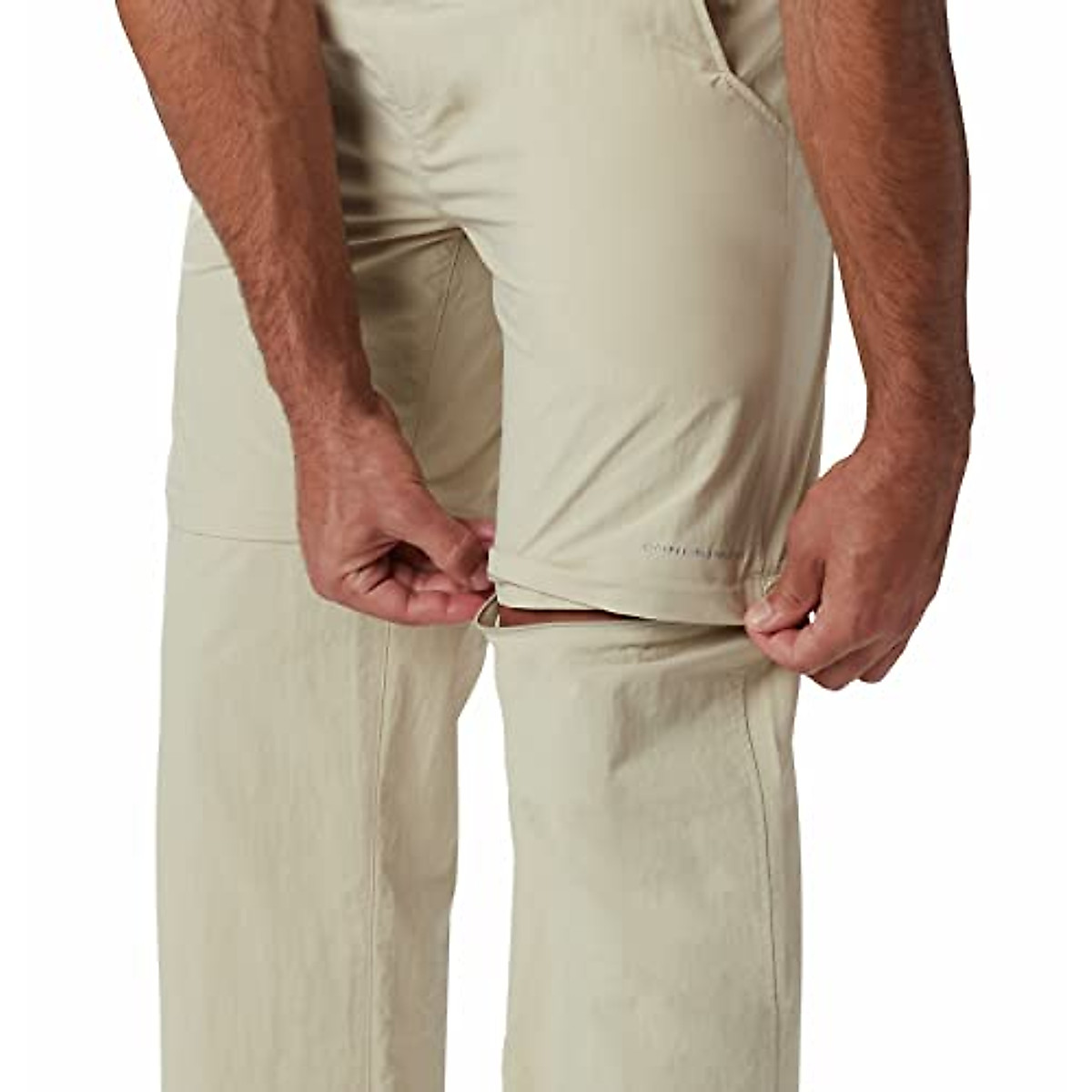 Columbia Men’s Backcast Convertible Sun Pants, Quick Drying Fossil