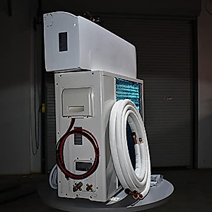 48V DC battery powered Mini Split Air Conditioner Heat Pump (1 Ton (12,000 BTU/h))