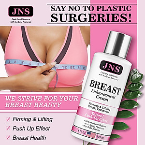 Powerful Breast Lifting & Plumping Cream - USA Made, Natural Bust Growth & Enlargement - 4 fl oz