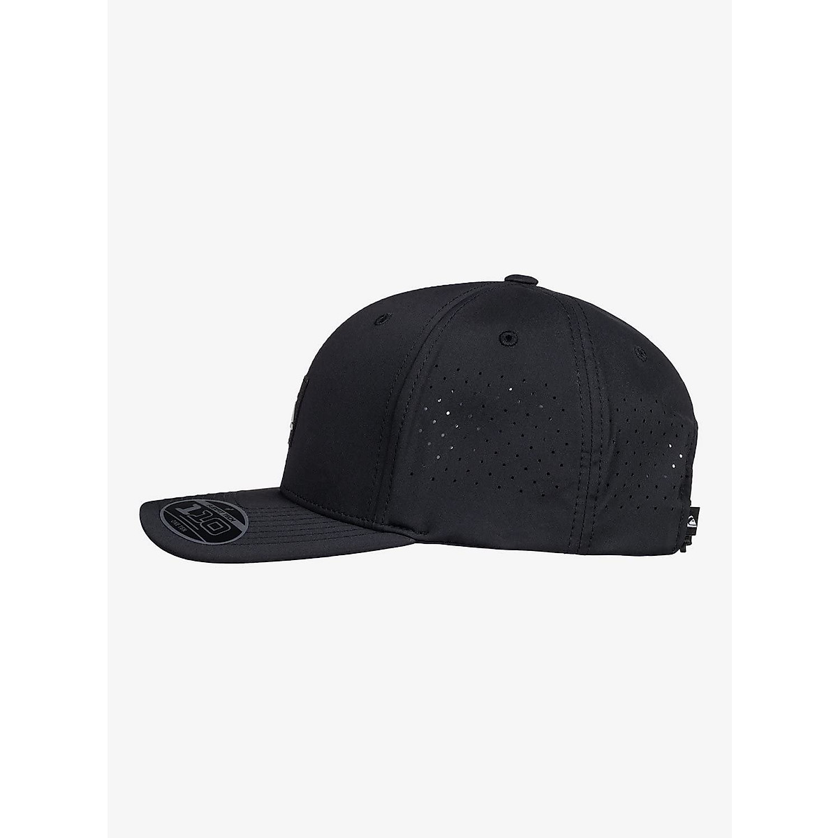 Quiksilver mens Adapted Hat Baseball Cap, Black, Large-X-Large US