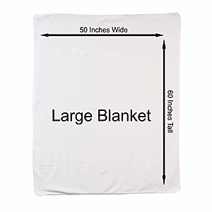 Personalized Custom Sports Throw Blanket for Adults, Teens, Children & Kids! Fun, Bright Graphics Blanket (Cross Country (Boy))