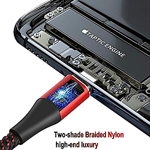 USB iPhone Charging Cord MFi Certified 3ft 3Pack Lightning Charger Cable 3 ft for Apple iPhone 13/12/11 Pro/Max/X/XS/XR/8 Plus/7/6/5S/SE/5/iPad/Air 2/Mini 3 Foot Charge