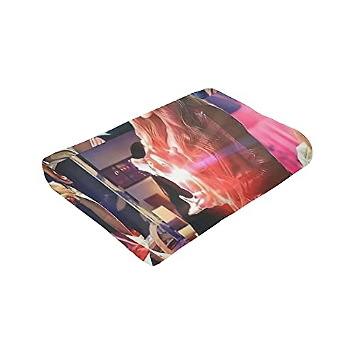 Elizabeth Olsen Wanda Maximoff Soft and Comfortable Wool Fleece Throw Blankets Yoga Blanket Beach Blanket Suitable for Home and Tourist Camping