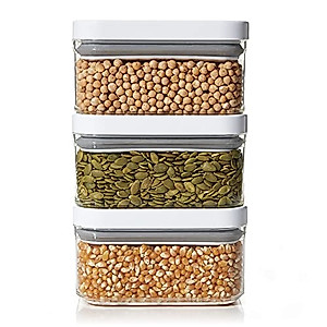 Copco Food and Organization Storage Container with Airtight Lid, 1.2-Quart, Clear