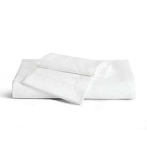 Bedsure White Duvet Cover King Size - Polyester & Rayon Derived from Bamboo Cooling Duvet Cover Set (104" x 90"), 3 Pieces with 2 Pillow Shams, Comforter Not Included