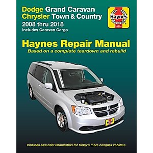 Dodge Grand Caravan & Chrysler Town & Country (08-18) (Including Caravan Cargo) Haynes Manual (Does not include information specific to all-wheel drive or diesel engine models.) (Haynes Repair Manual)
