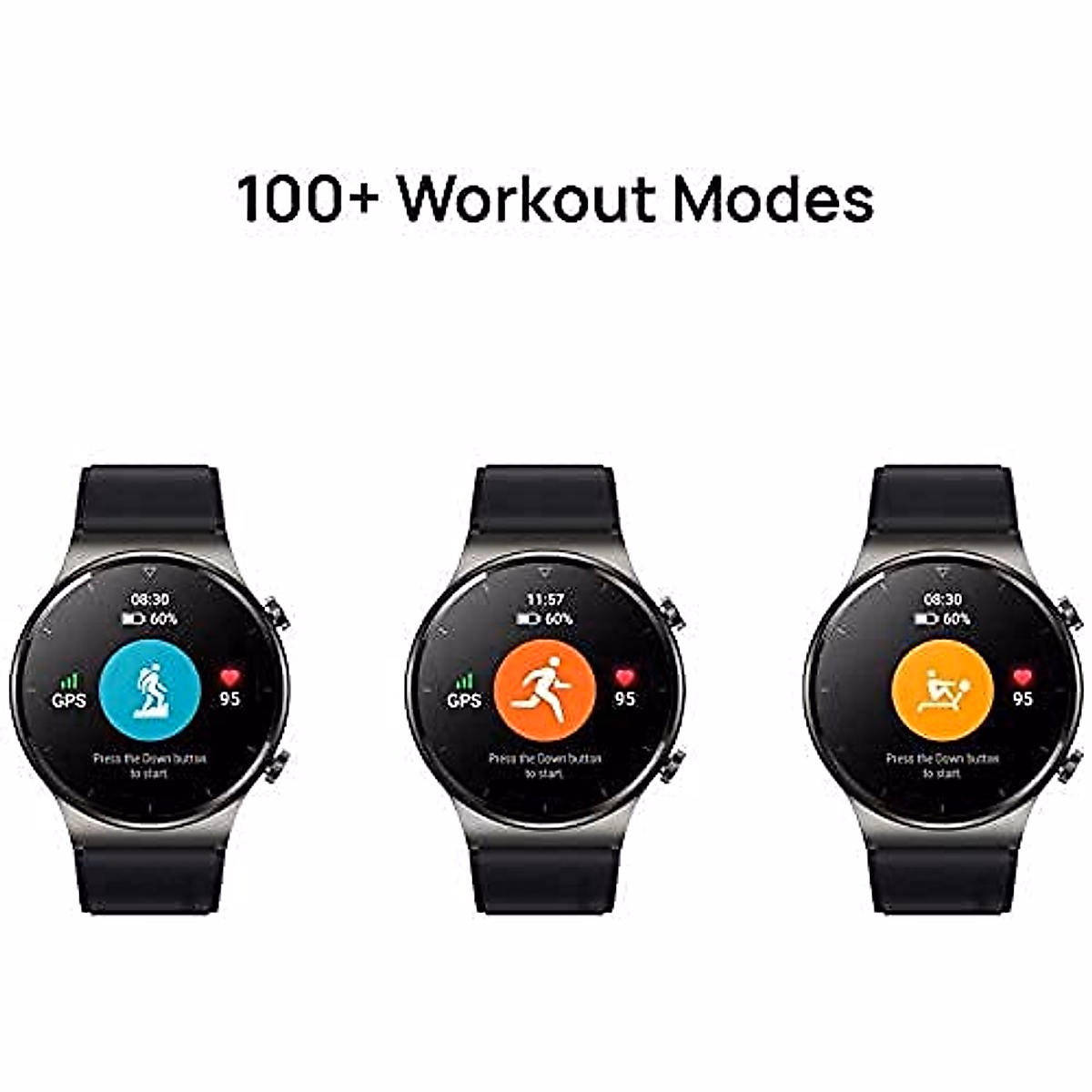 HUAWEI Watch GT 2 Pro Smart Watch 1.39 inch AMOLED Touchscreen SmartWatch, 14 Days Battery Life, Heart Rate Tracker, Blood Oxygen Monitor, GPS Waterproof Bluetooth Calls for Android, Nebula Gray