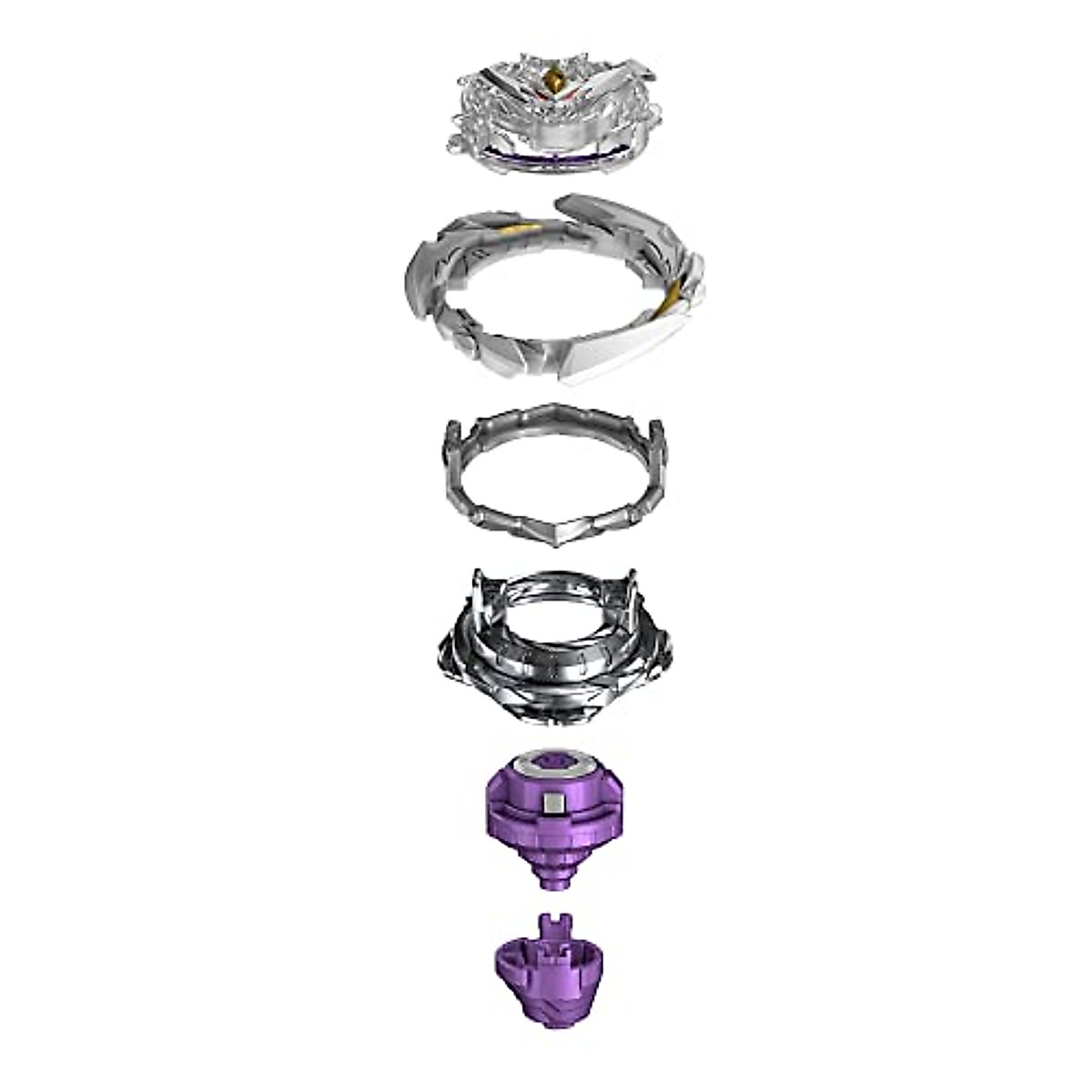 BEYBLADE Burst QuadDrive Destruction Belfyre B7 Spinning Top Starter Pack - Attack/Stamina Type Battling Game with Launcher, Toy for Kids