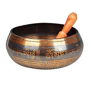 HEALLILY Tibetan sound bowls set for mindfulness grounding meditation yoga and zen