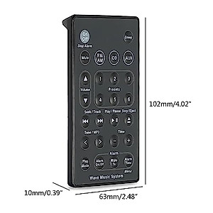 Remote Control for Sound Touch Music Radio System Controller Bose-B7 Replacement Remote Control AWRCC1 AWRCC2 Sound Touch Music Radio System