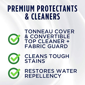 303 Convertible Fabric Top Cleaning and Care Kit - Cleans And Protects Fabric Tops - Includes 303 Tonneau Cover And Convertible Top Cleaner 16 fl. oz. + 303 Fabric Guard 16 fl. oz., (30520)