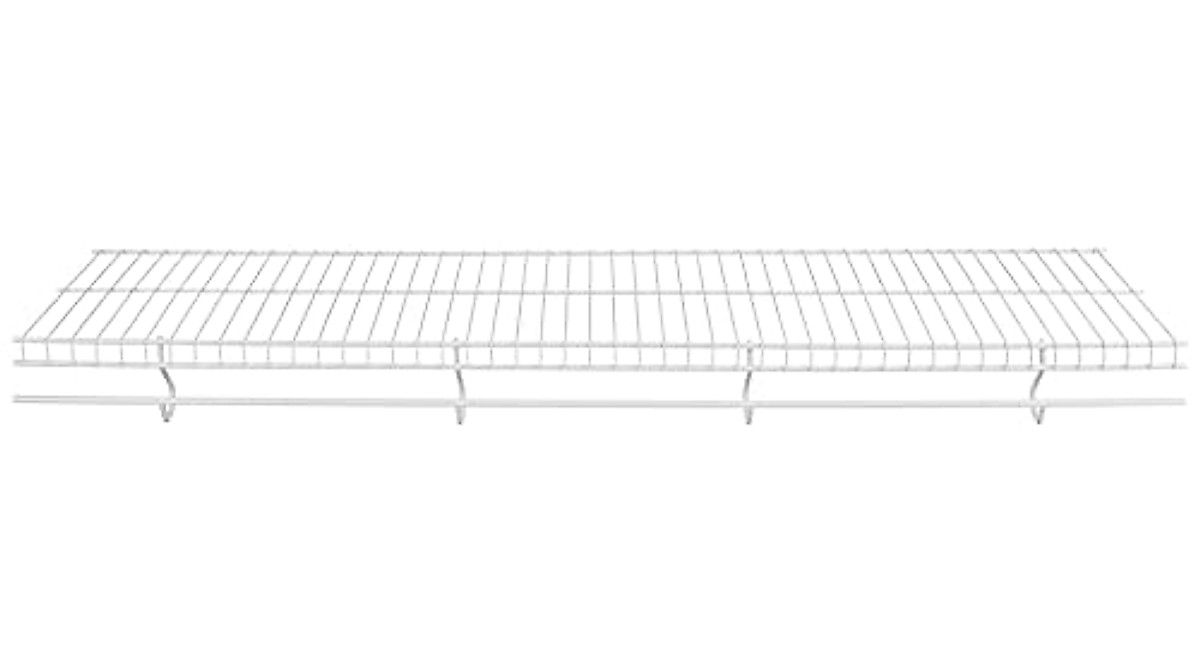Rubbermaid Free-Sliding Wire Shelf - Adjustable Closet Storage