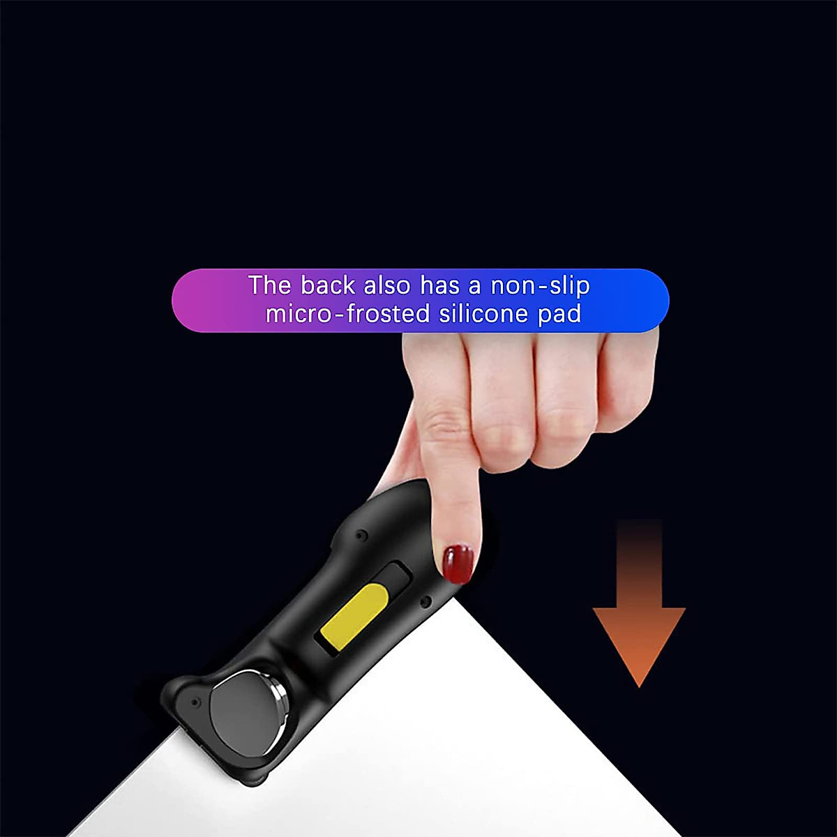 VLUOO Game Trigger Joystick for Tablet, Adults Kids Universal Tablet Game Triggers for IPad, Variable Frequency Tablet Controller for Games