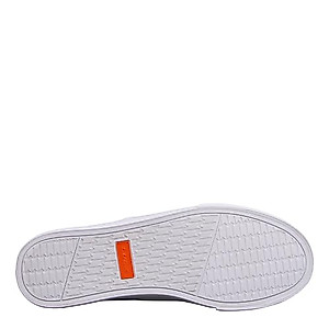 Lugz | Clipper Casual Sneakers for Men | Slip On Shoes for Men | Everyday Men Footwear, White/White, 9