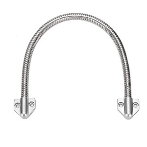 Armored Loop Power Transfer, Door Wire Conduit Flexible Gooseneck Door Cable Protector, Stainless Steel Exposed Mounting Sleeve, Access Wire Protector for Access Control System Video Line Door Lock