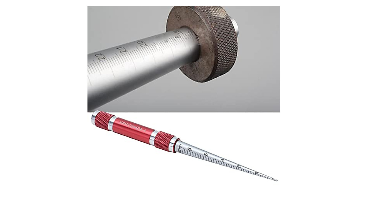 Precision Stainless Steel Aperture Gauge 1-6.5mm